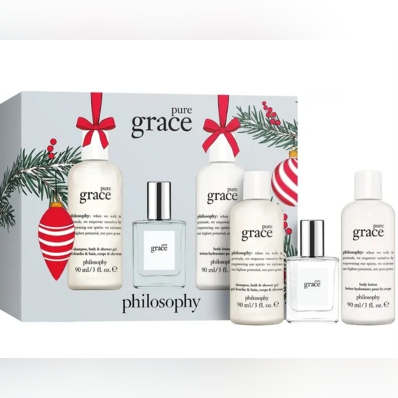 Philosophy | Skincare | Nwt Philosophy Gift Set Pure Grace | Poshmark